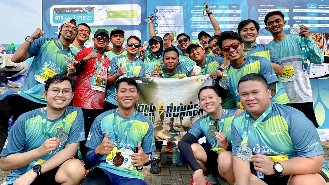 Berlari untuk Transisi Energi, PLN IP Services Partisipasi di PLN ...