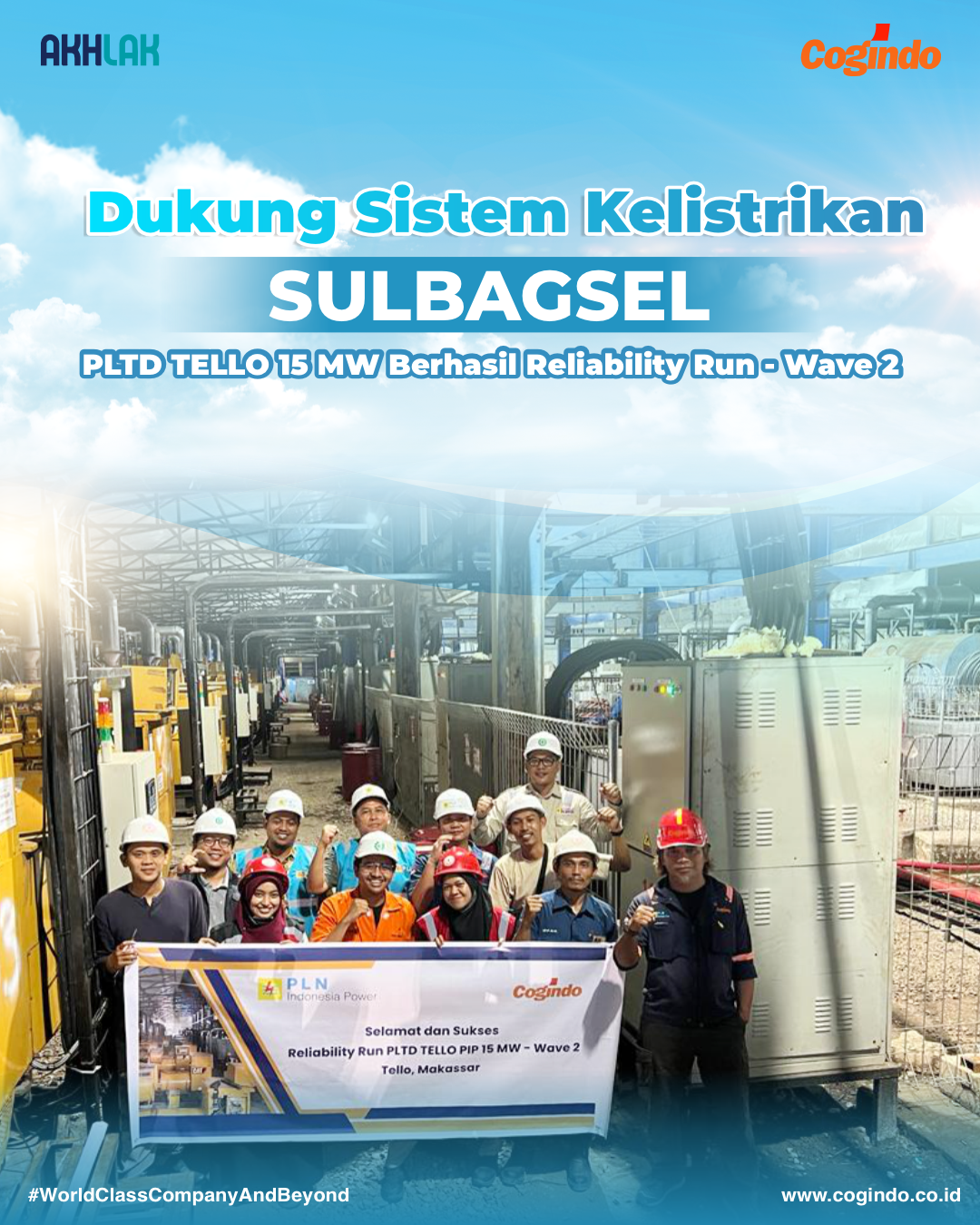 Dukung Sistem Kelistrikan SULBAGSEL PLTD TELLO 15 MW Berhasil ...