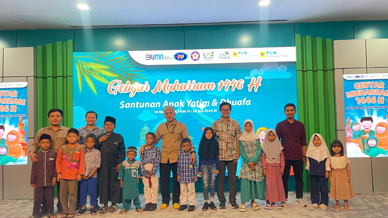 Semangat Hari Anak Nasional, PLN IP Services Turut Serta di Acara Berbagi Kebahagiaan Anak Yatim ...